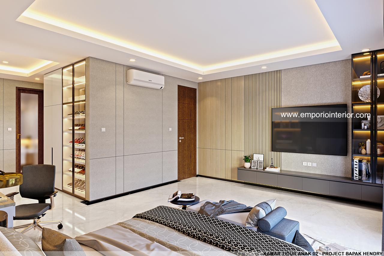 Mr. Hendry Modern House 2.5 Floors Design - Palembang 28230 - Interior ...