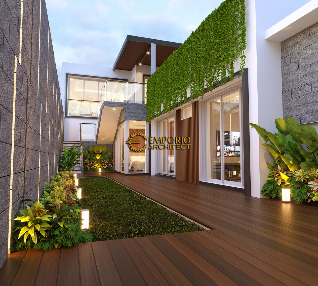 Mr. Aris Modern House 2.5 Floors Design - Bandung, Jawa Barat 17250 ...