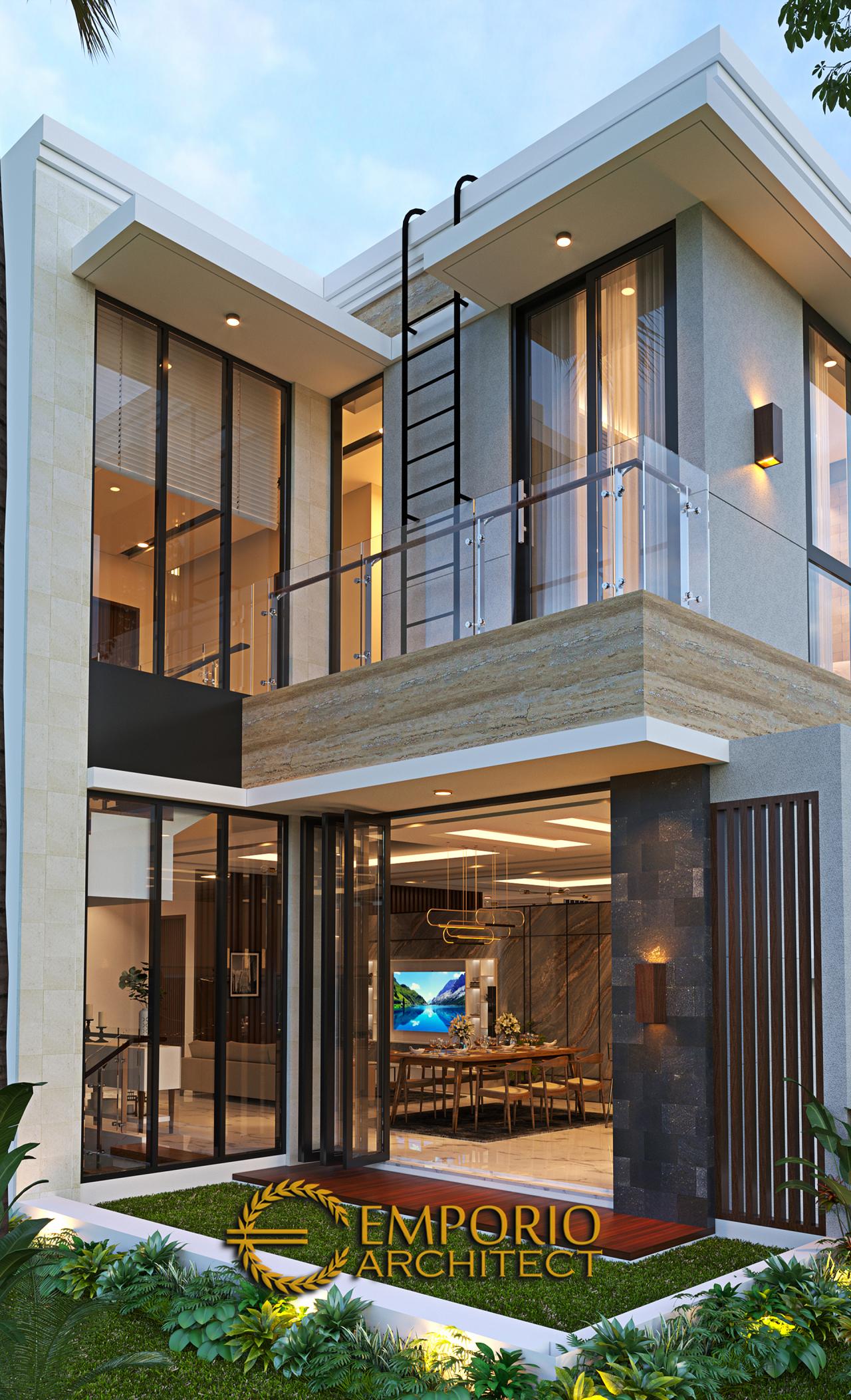 Mrs. Devi Modern House 2.5 Floors Design - Jakarta 13746 - Home ...