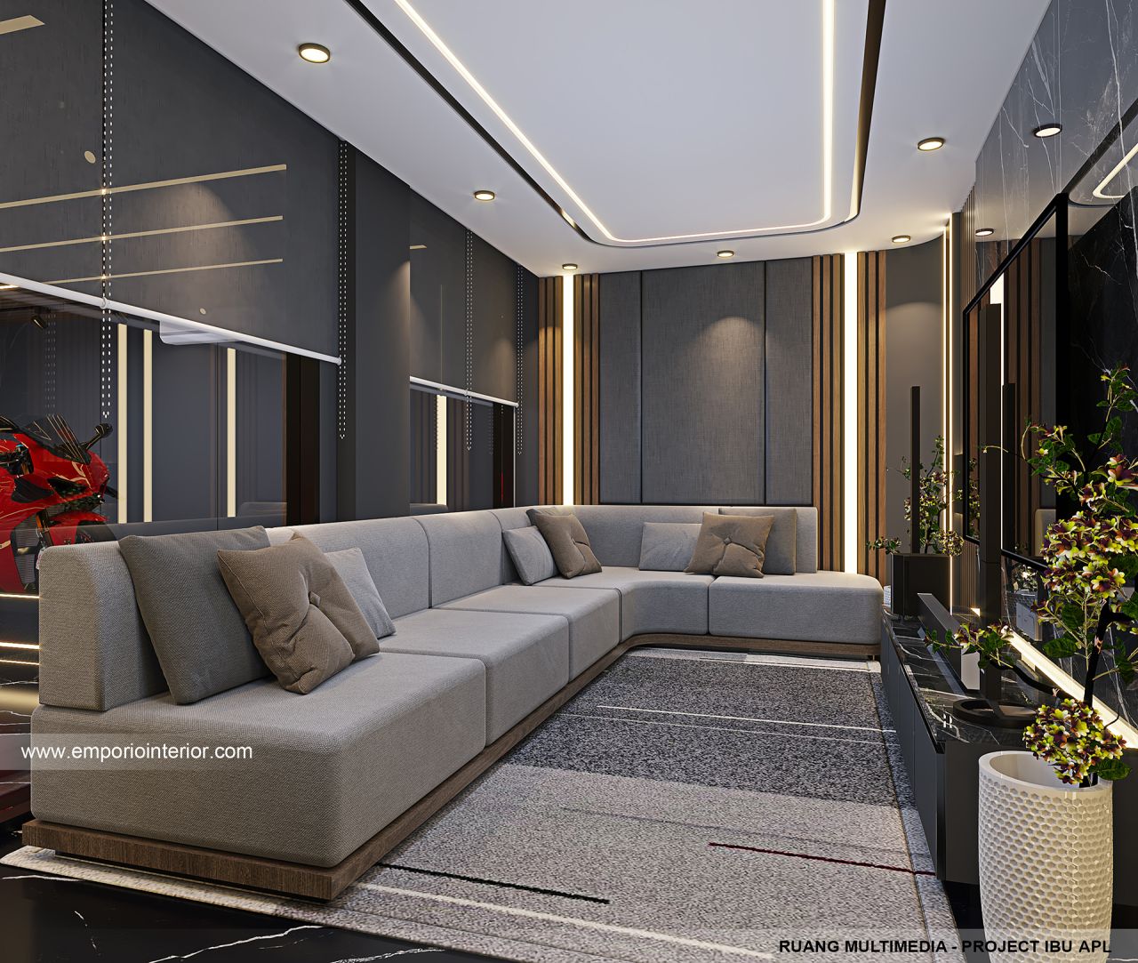 100+ Desain Ruang Multimedia Emporio Architect