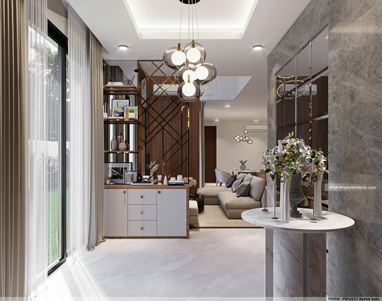 Mr. Axel Modern House 3 Floors Design - Palembang 21776 - Interior Home ...