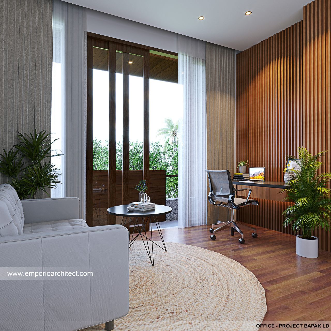 Mr. LD 1720 Modern House 3 Floors Design - Depok 36975 - Interior Design