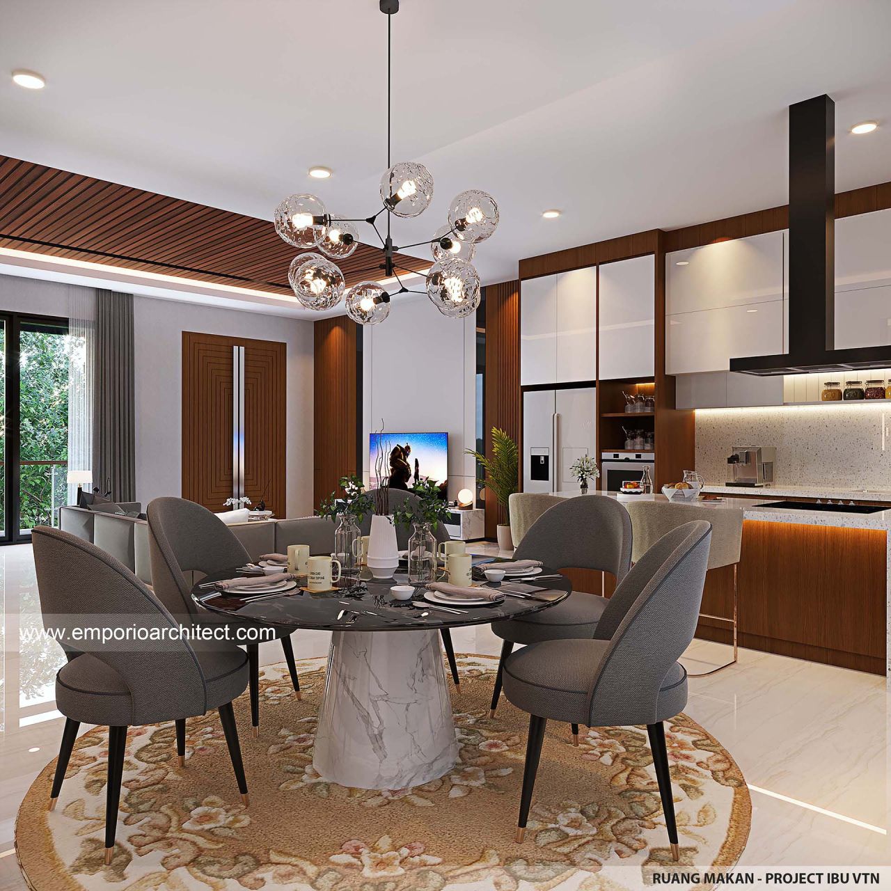 Mrs. VTN 1751 Modern House 3 Floors Design - Jakarta Barat 37966 ...