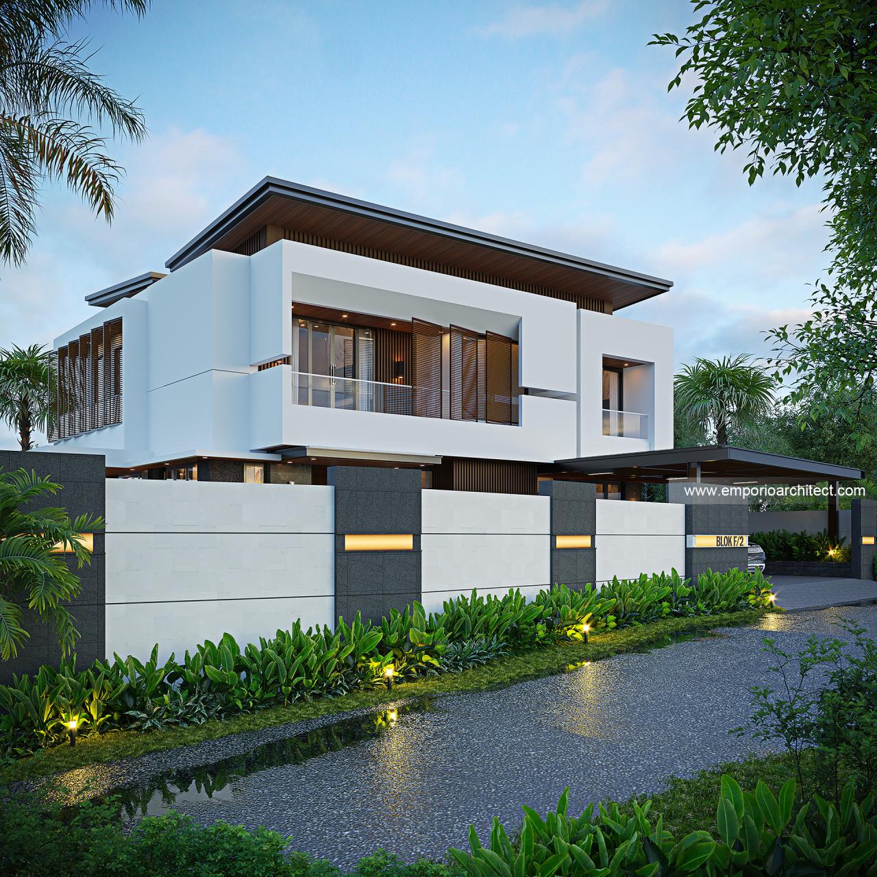 Mr. SNL 1745 Modern House 3 Floors Design - Batam 37853 - Modern House ...