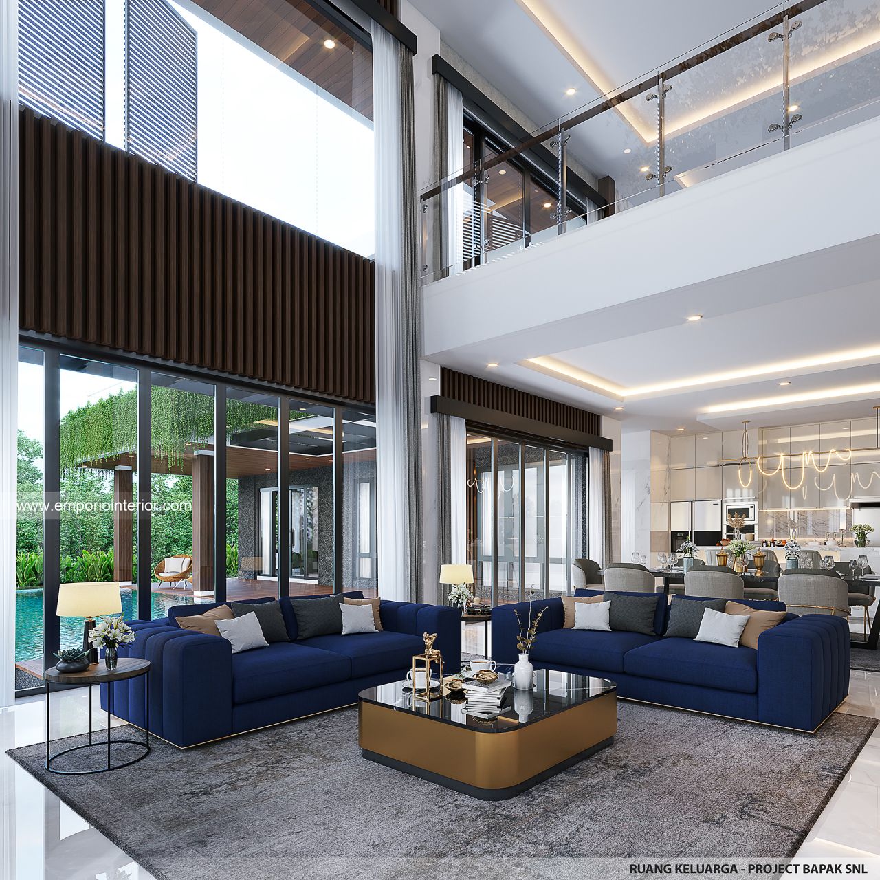 Mr. SNL 1745 Modern House 3 Floors Design - Batam 37859 - Interior Design