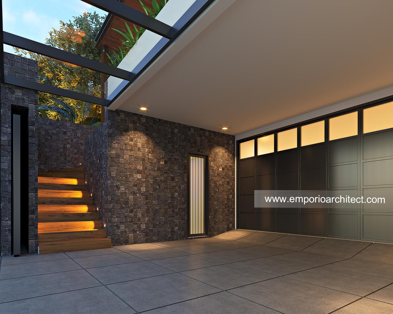 Mr. WLL 1241 Modern House 3 Floors Design - Jakarta Barat 20805 - Front ...