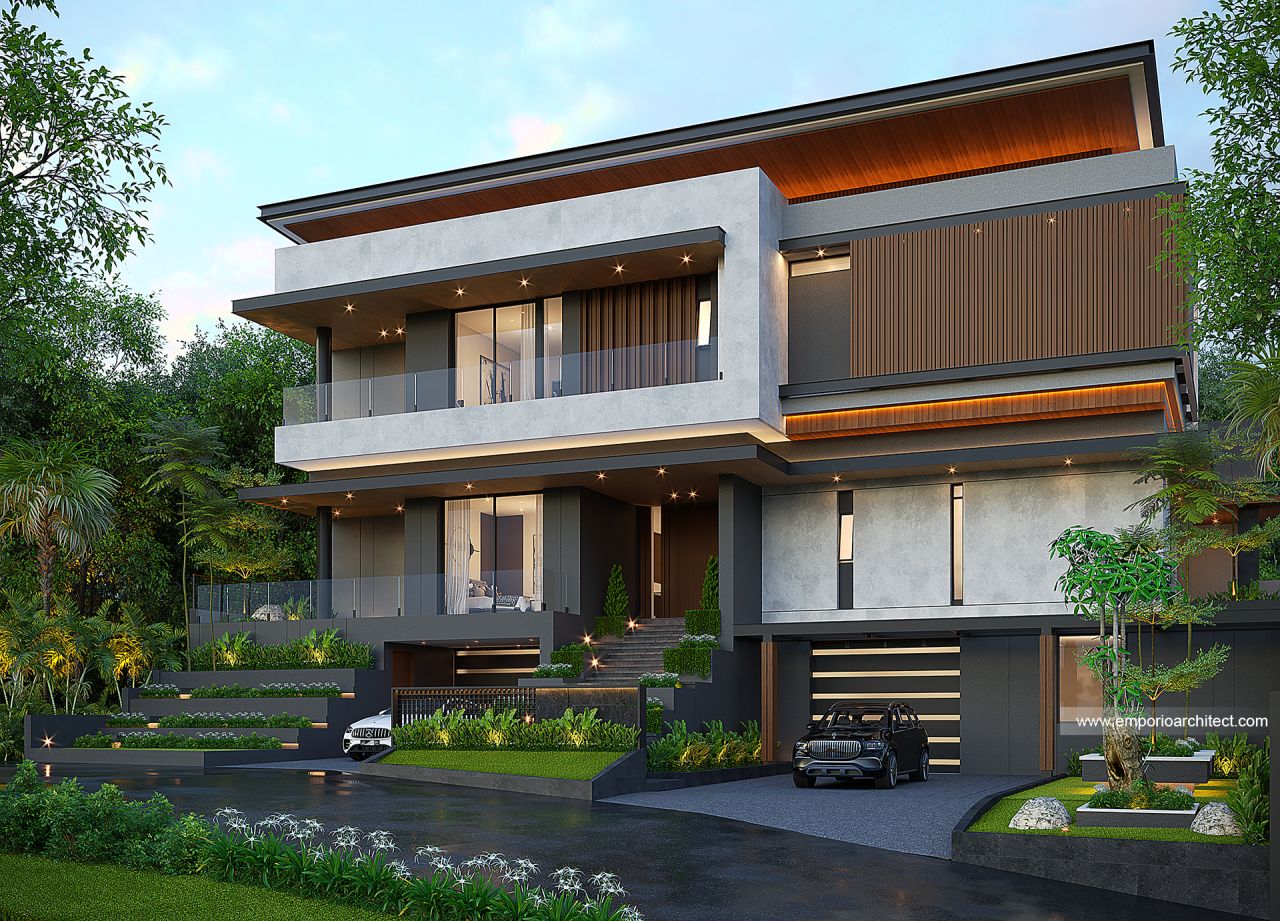 Mrs. KTH Modern House 3 Floors Design - Jepara, Jawa Tengah 45885 ...