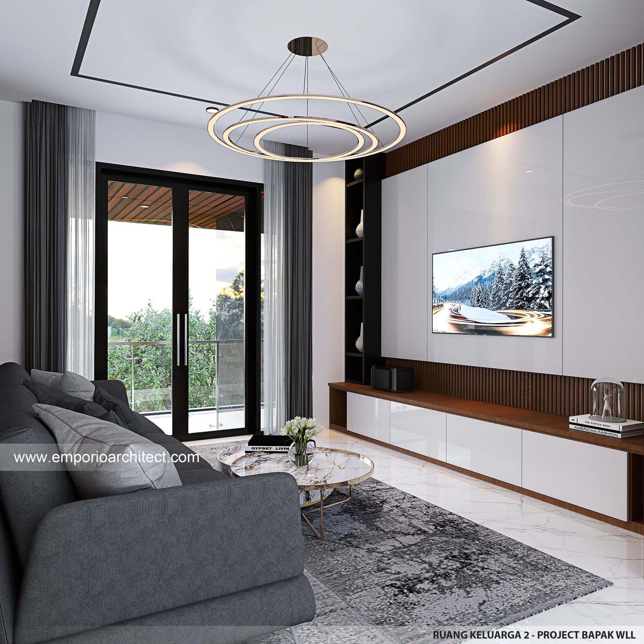 Mr. WLL 1787 Modern House 3 Floors Design - Samarinda 38936 - Interior ...