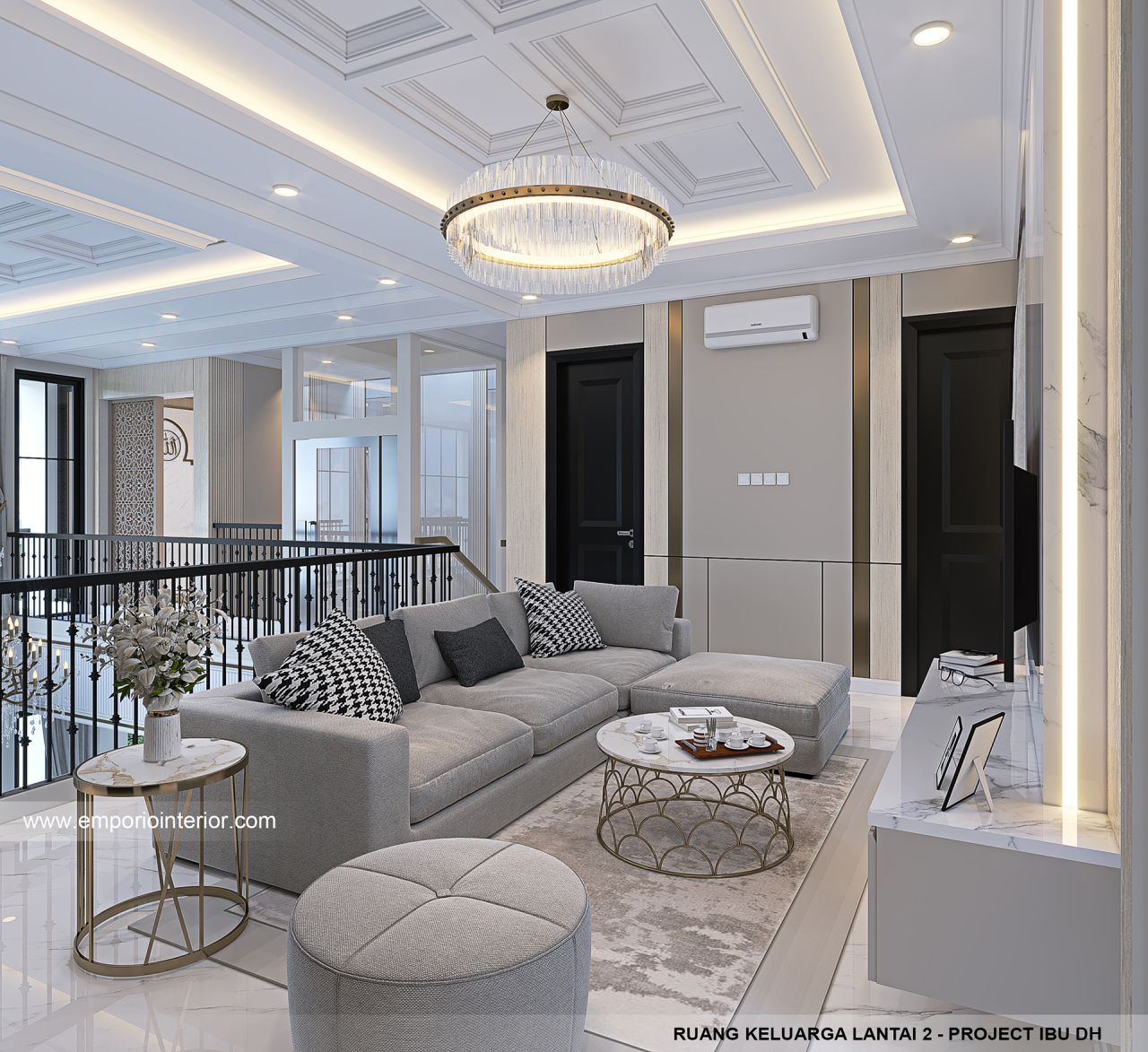 Mr. YS and Mrs. DH Modern House 3 Floors Design - Jakarta 45404 ...