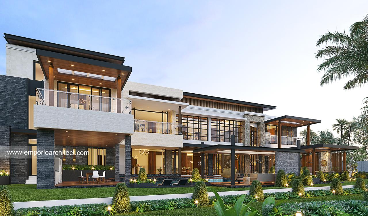 Mr. Fernando Modern House 3 Floors Design - Timor Leste 17459 - Facade ...