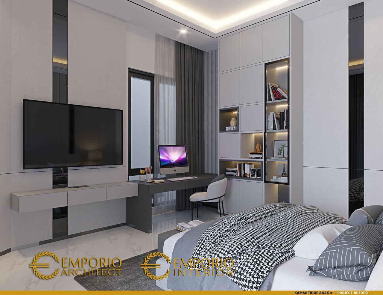 Mrs. Desi Modern House 3 Floors Design - Cibubur, Jawa Barat 20644 ...