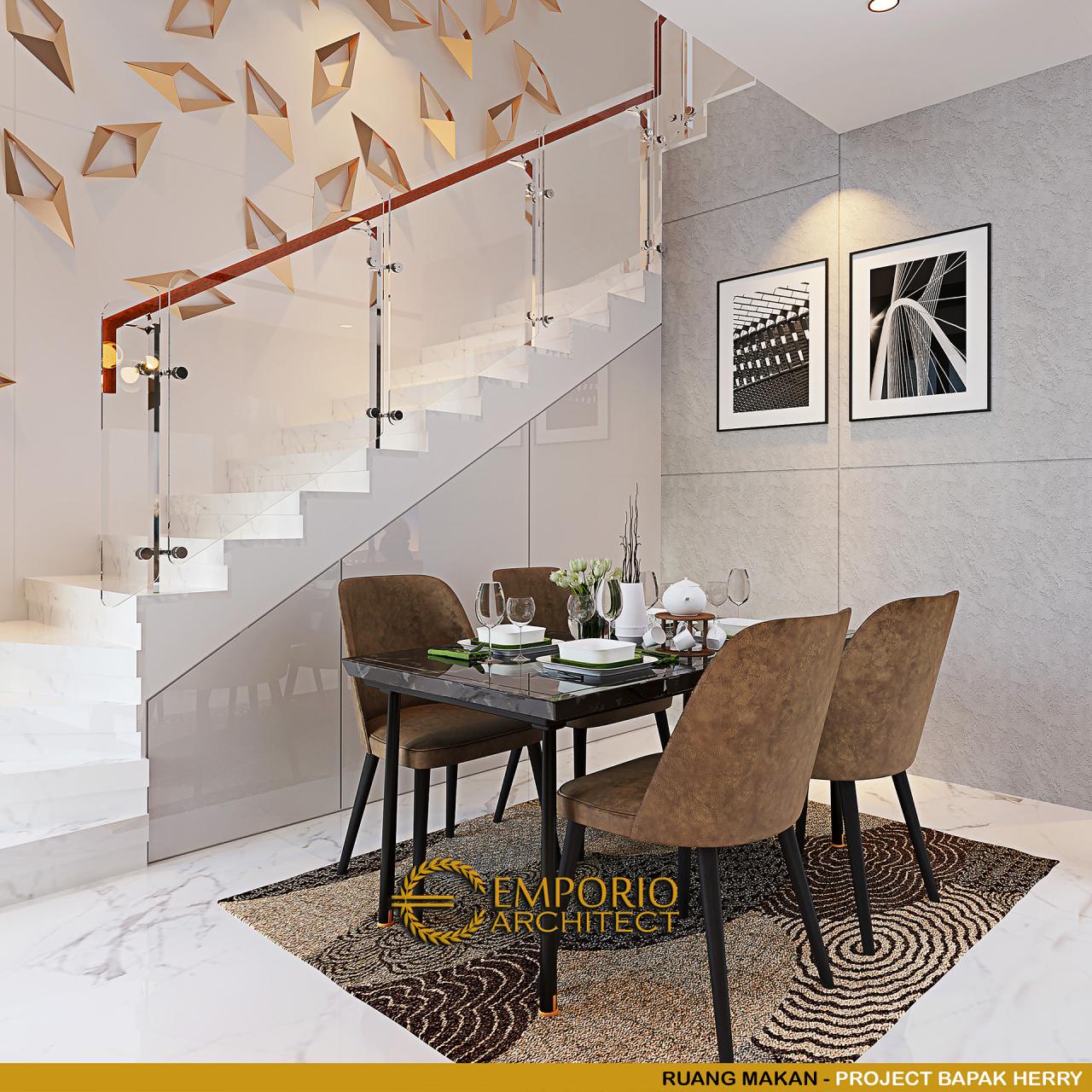 Mr. Herry Modern House 3 Floors Design - Jakarta 22113 - Interior Home ...