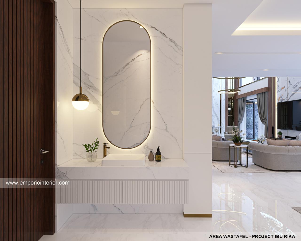 Mrs. R.A 2031 Modern House 3.5 Floors Design - Bandung 31022 - Interior ...