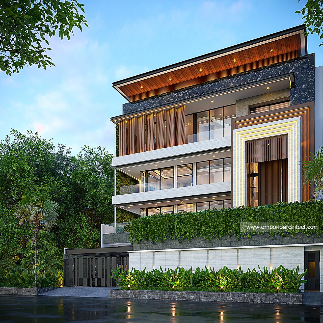 Mr. UN 1609 Modern House 2 Floors Design - Kelapa Gading, Jakarta Utara ...