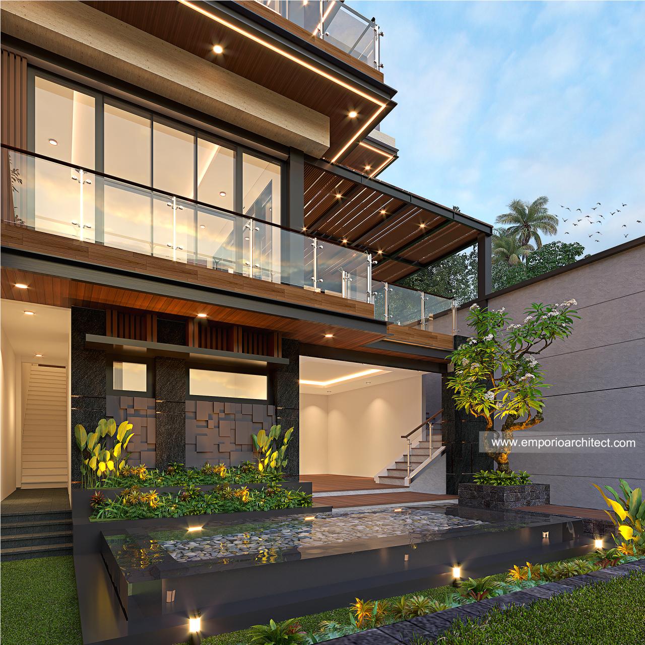 Mrs. LND Modern House 4 Floors Design - Kotabaru Parahyangan, Bandung ...