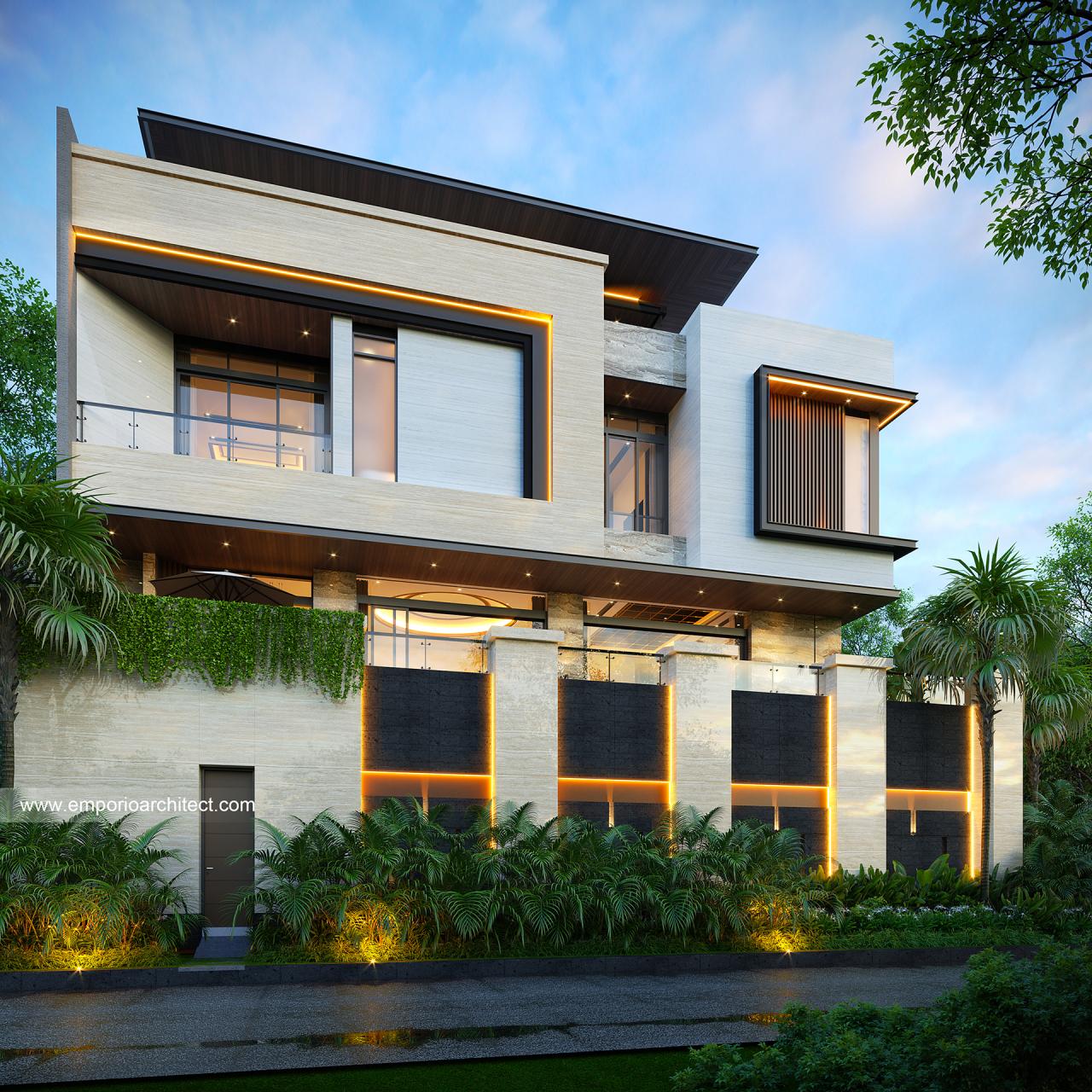 Mr. WLM 1506 Modern House 4 Floors Design - PIK, Jakarta Utara 31688 ...