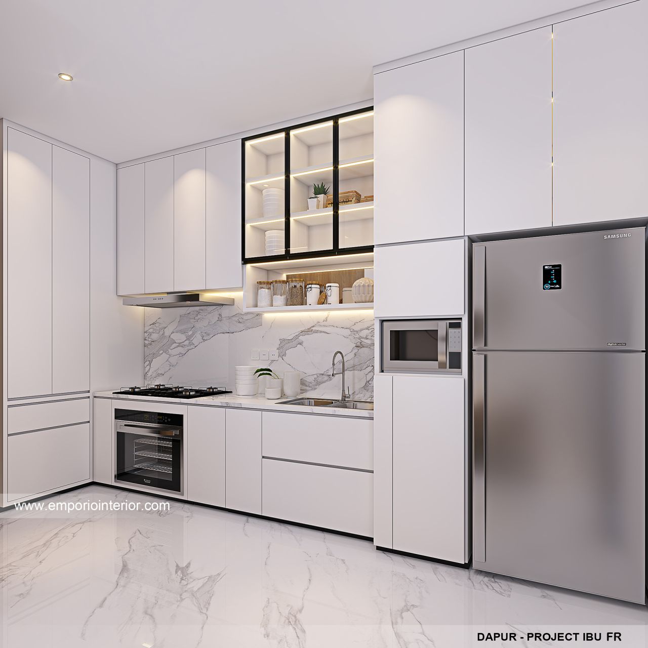 Mrs. FR 2060 Modern House 4 Floors Design - Tebet, Jakarta Selatan ...