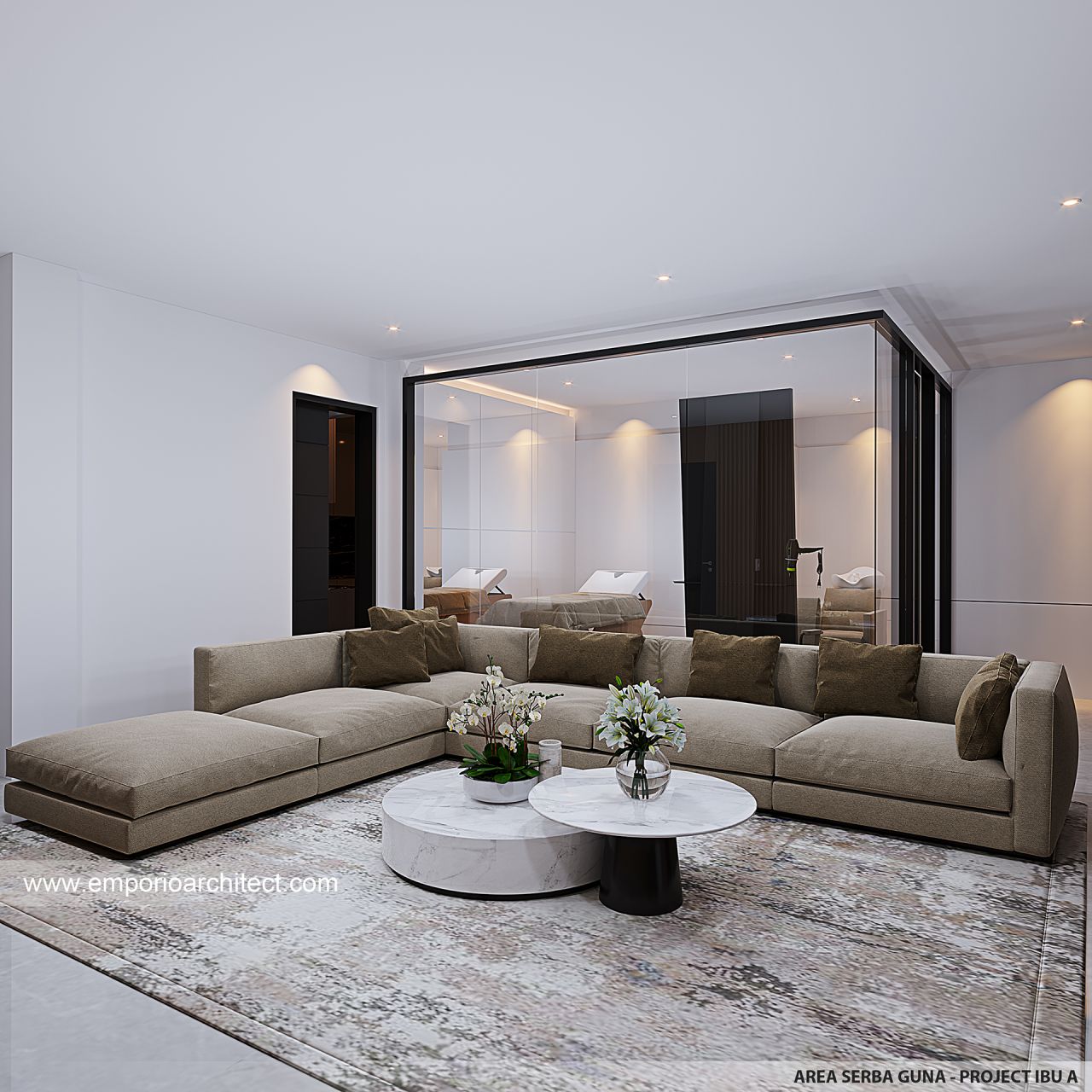 Mrs. A 1904 Modern House 4 Floors Design - BSD, Tangerang Selatan 42223 ...