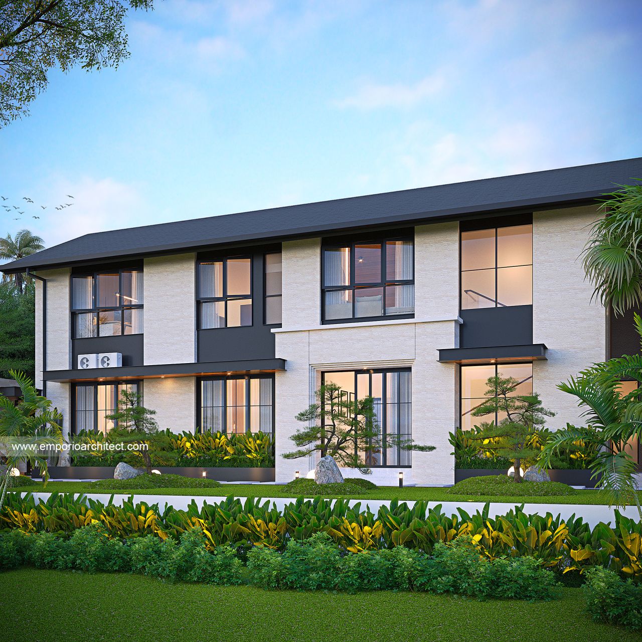 Mr. BTJ 1781 and Mrs. RN Modern Contemporary House 2 Floors Design ...