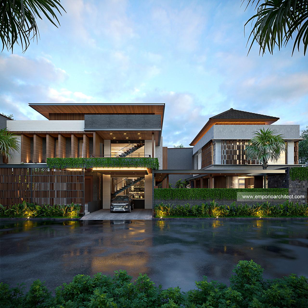 Mr. BNM 1575 Modern Minimalist House 2 Floors Design - Jakarta Barat ...