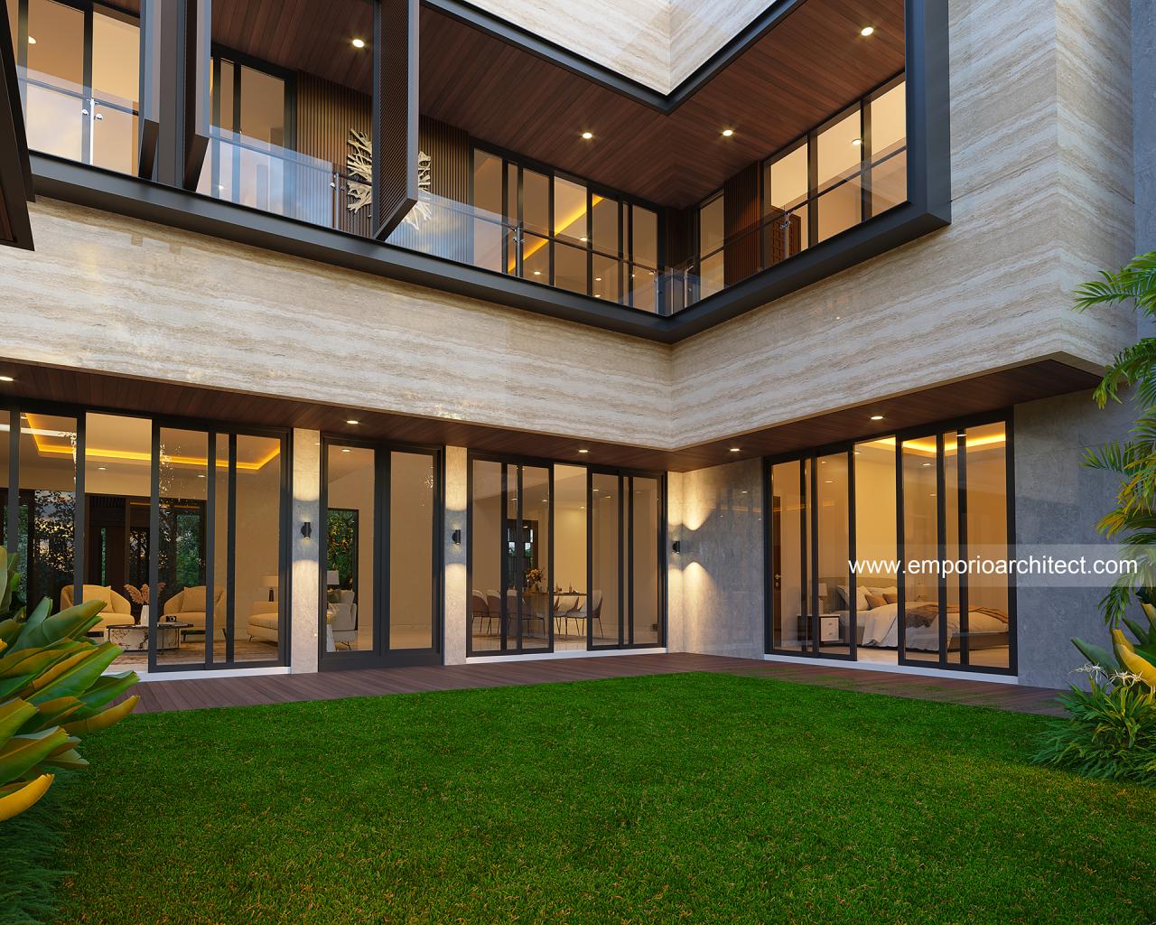 Mr. LVN 2043 Modern Minimalist House 2 Floors Design - BSD, Tangerang ...