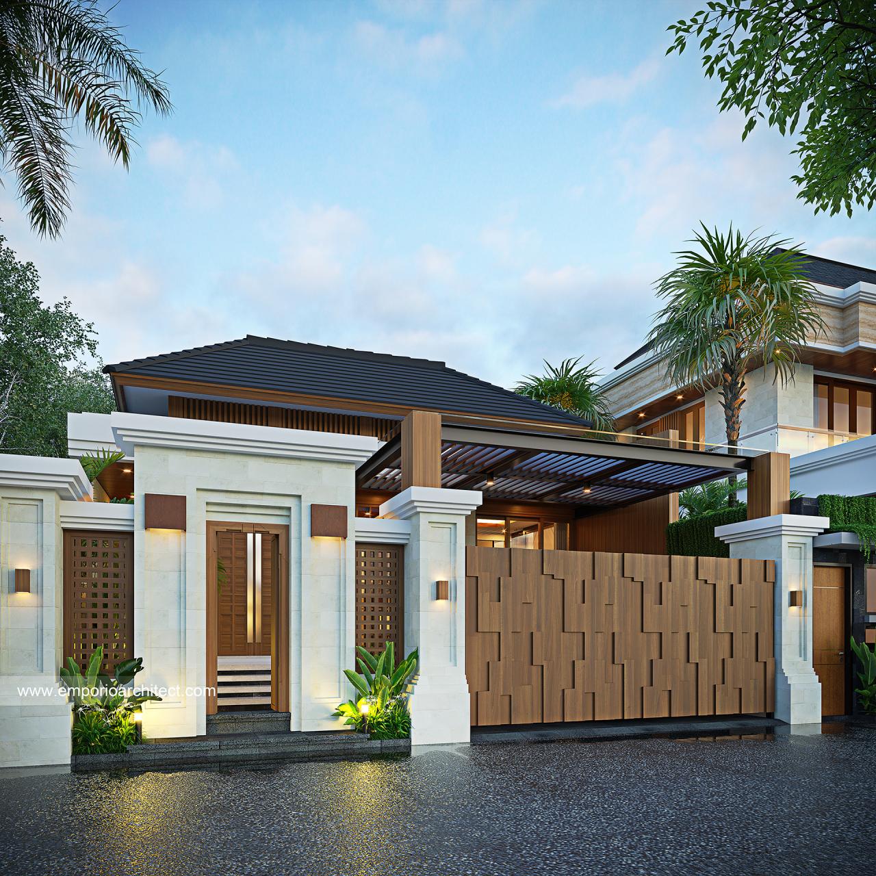 Mrs. FNE 1560 Villa Bali House 1 Floor Design - Jimbaran, Bali 31723 ...