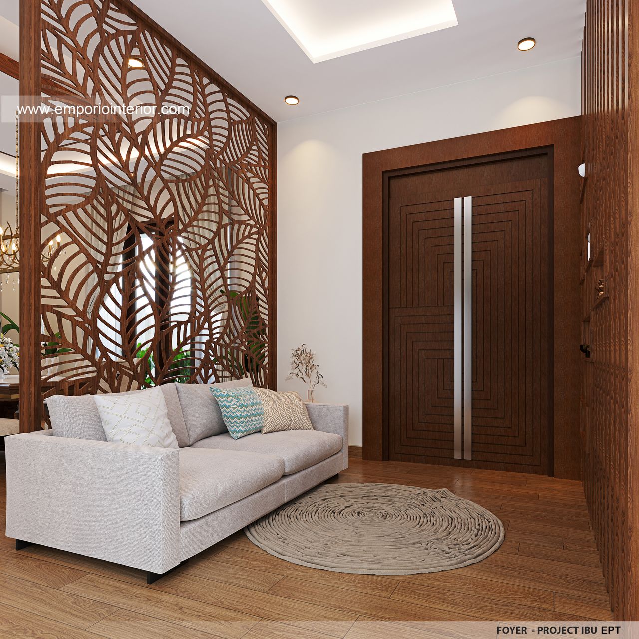 Mrs. EPT 2083 Villa Bali House 2 Floors Design - Bintaro, Jakarta ...
