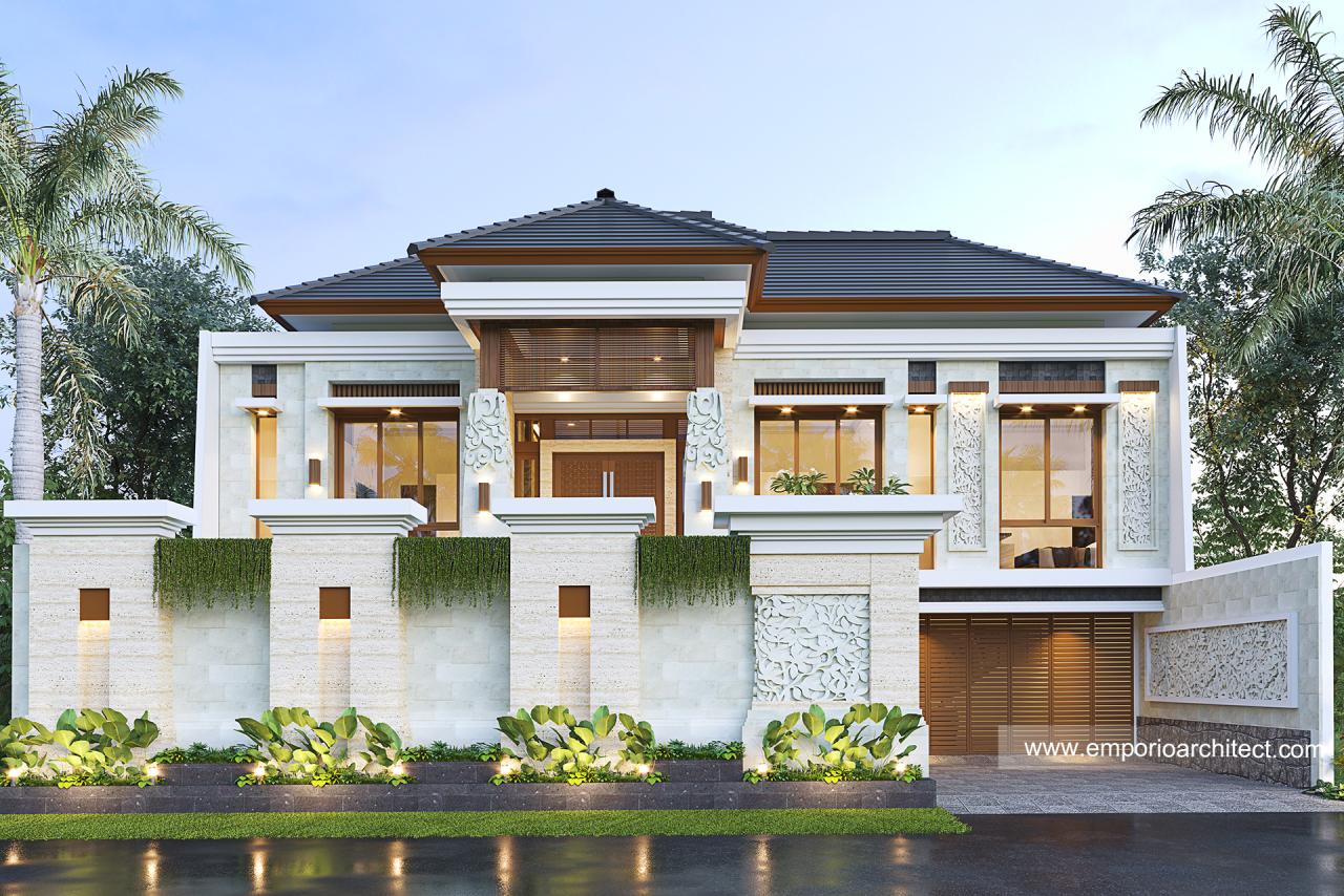 Mrs. SR Villa Bali House 2 Floors Design - Bekasi, Jawa Barat 16903 ...
