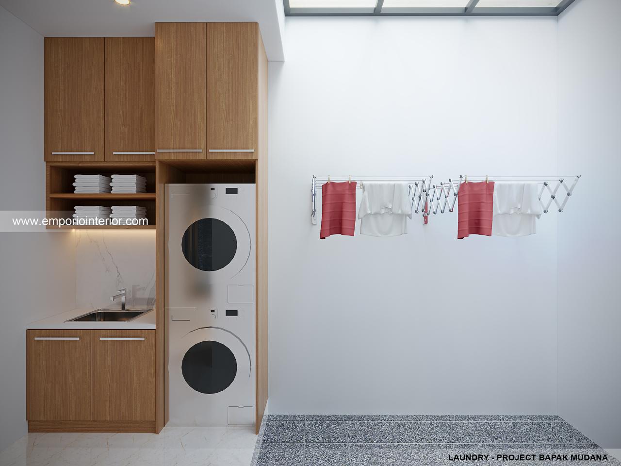 Desain Laundry Rumah Villa Bali 2 Lantai Bapak dr. MDN di Bali 25812 ...