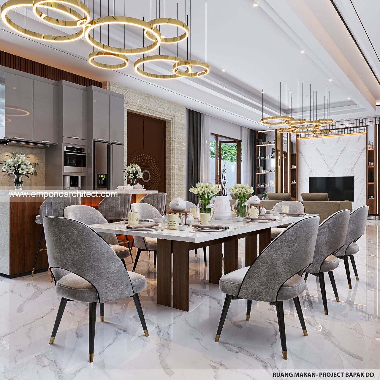 Mr. DD 2017 Villa Bali Modern House 1 Floor Design - Yogyakarta 44666 - Ceiling Design