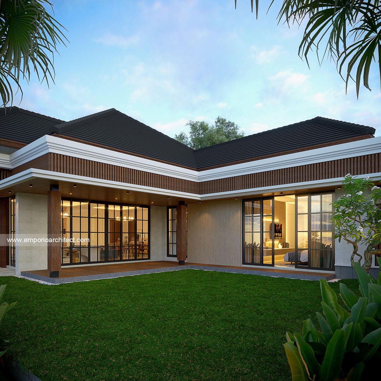 Mr. ADZ 1899 Villa Bali Modern House 1 Floor Design - Sumatera Utara ...