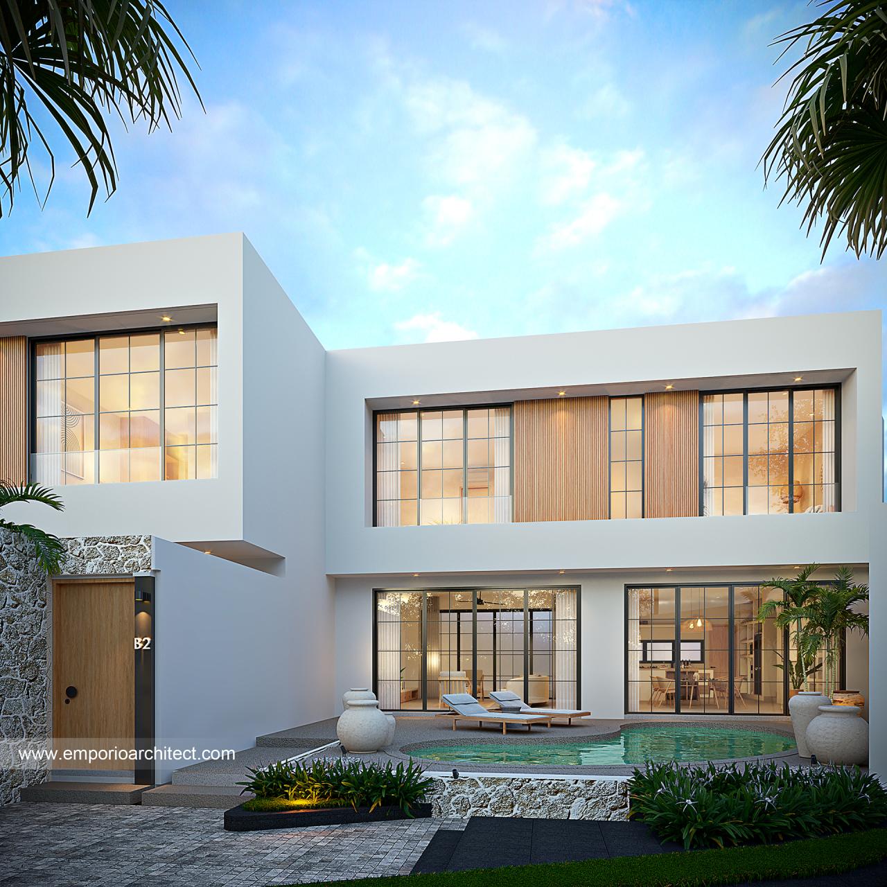 Mrs. MD 1588 Type C Modern Mango Villa 2 Floors Design - Badung, Bali
