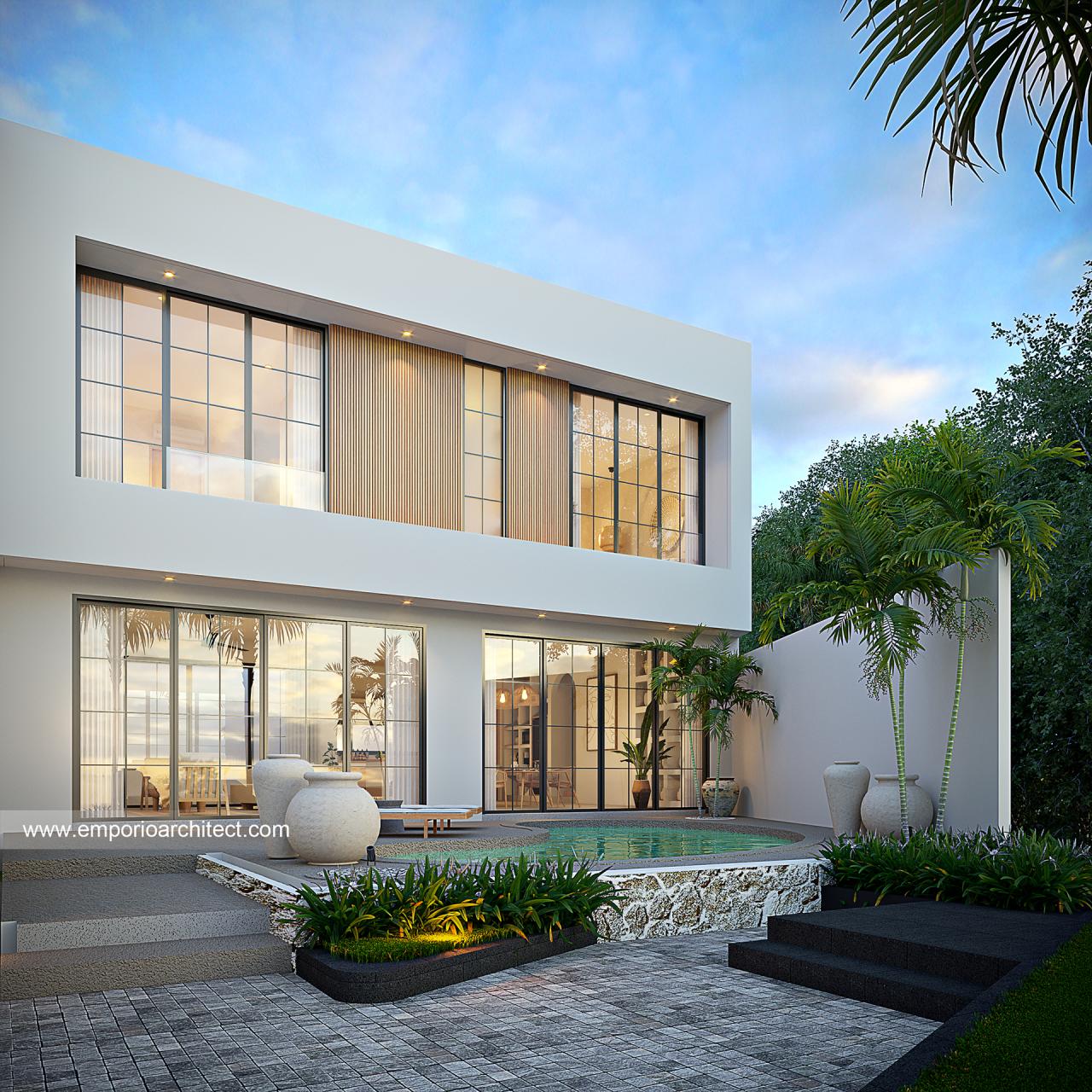 Mrs. MD 1588 Type C Modern Mango Villa 2 Floors Design - Badung, Bali ...