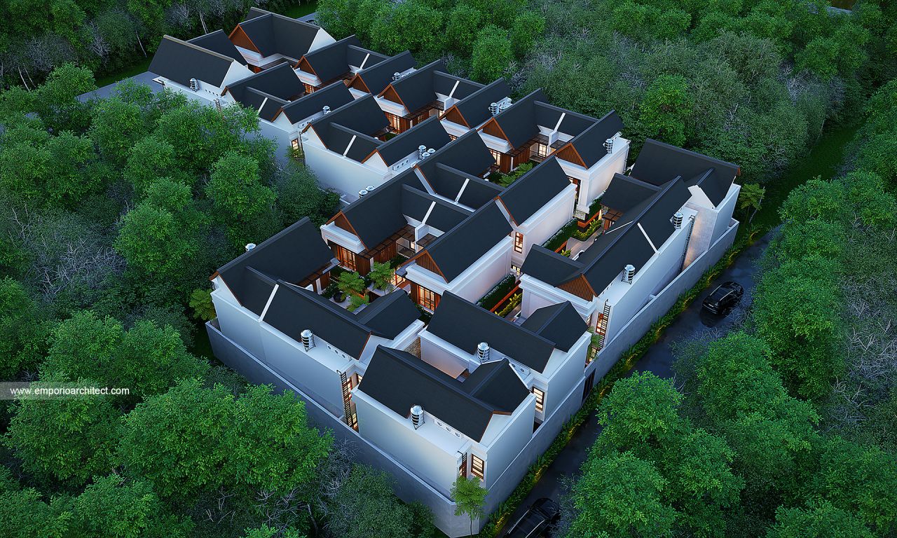 Mr. IVK Modern Swiss Bell Villa 2 Floors Design - Kendari 45744 - Villa ...