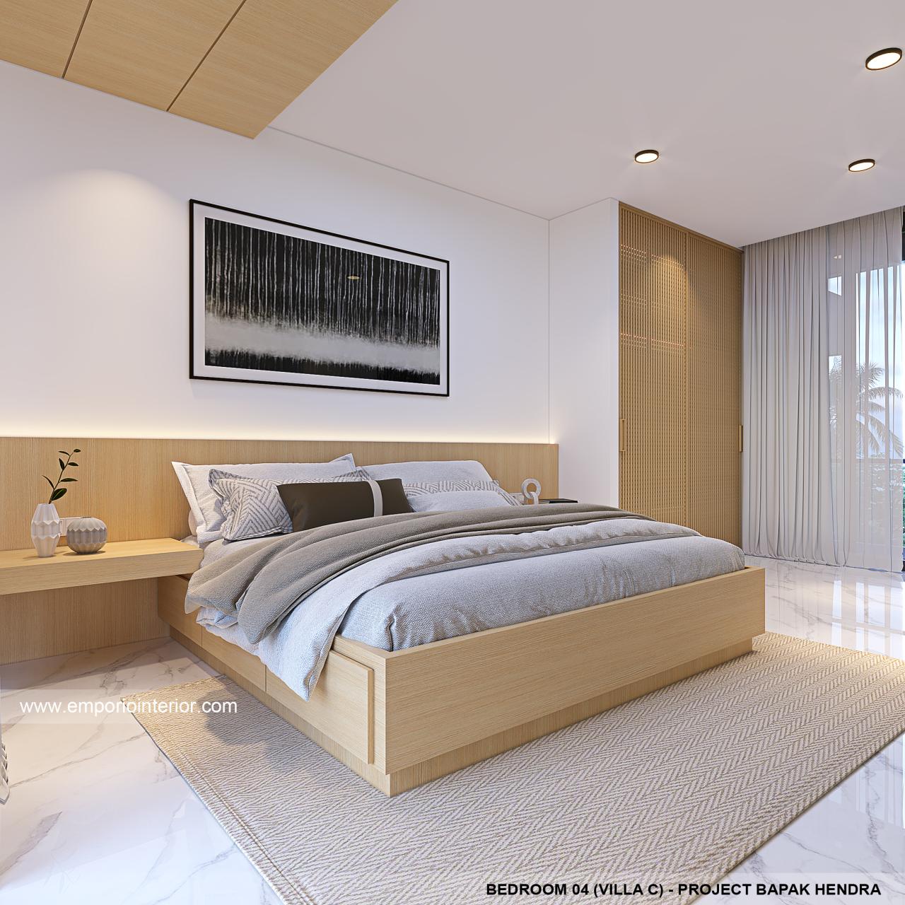 Desain Kamar Tidur 4 Villa Style Villa Bali Modern 3 Lantai Bapak HDR ...