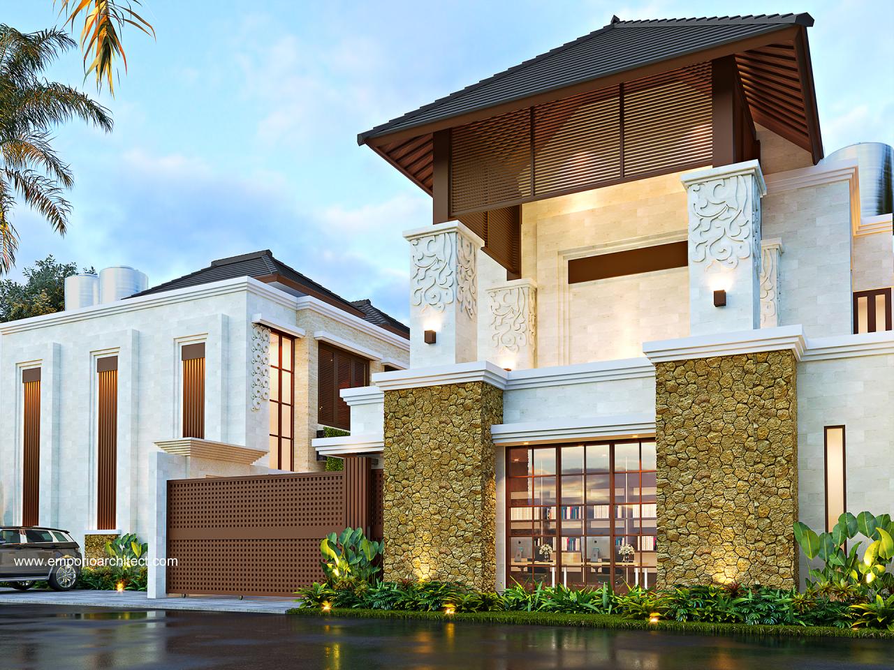 Desain Tampak Master Depan 2 Villa Kartika 10 Style Villa Bali Modern 2 ...