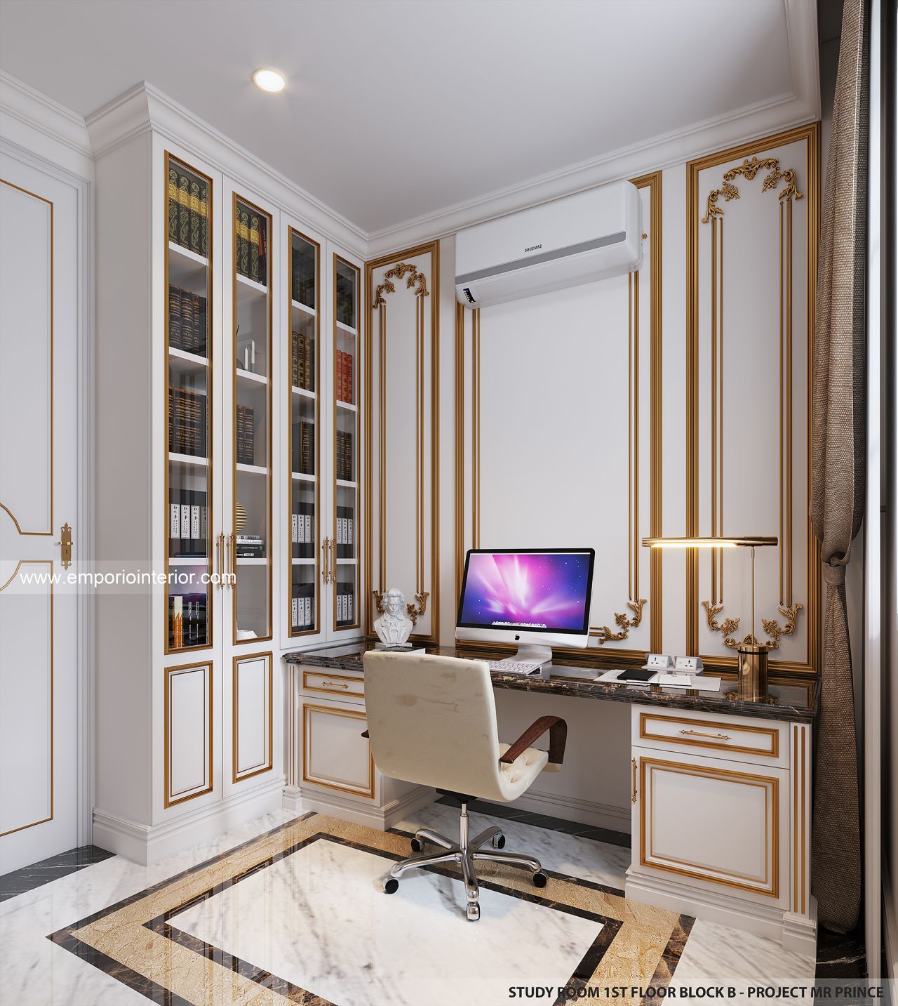 Study Room 1st Floor Block B The Royal House, King Asante Kingdom di ...