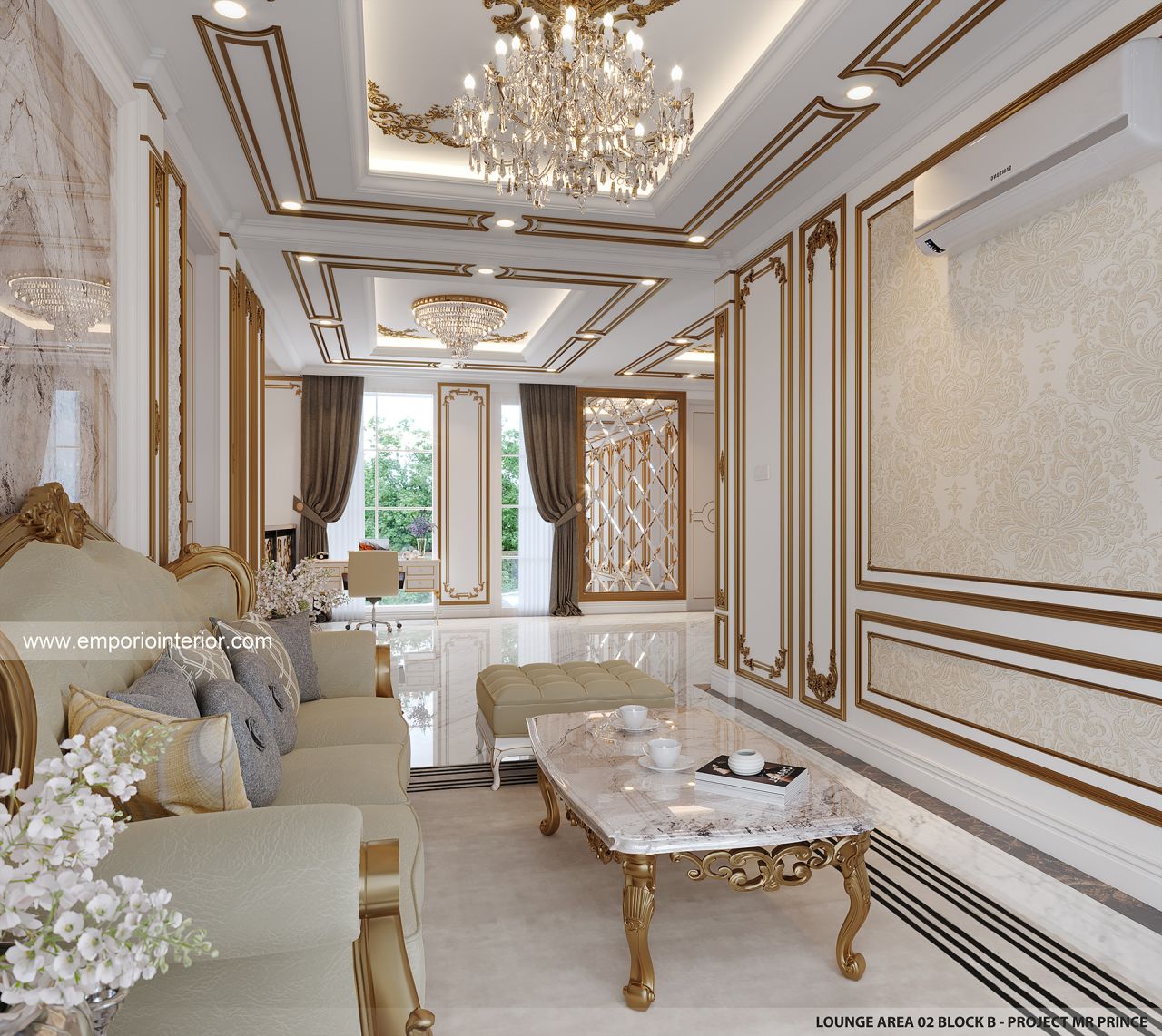 Lounge Area 2 Block B The Royal House, King Asante Kingdom di Ghana ...