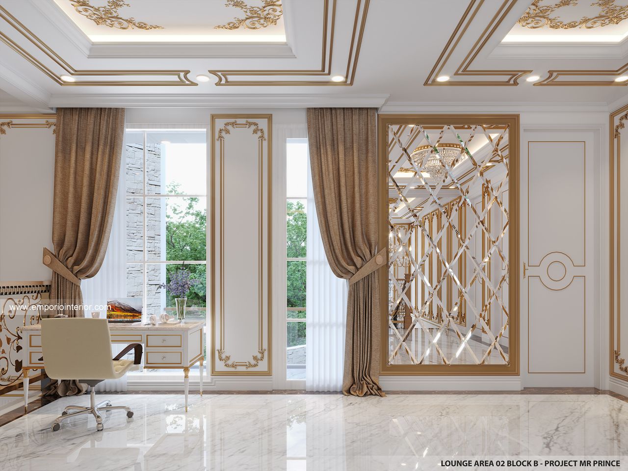 Lounge Area 2 Block B The Royal House, King Asante Kingdom di Ghana ...