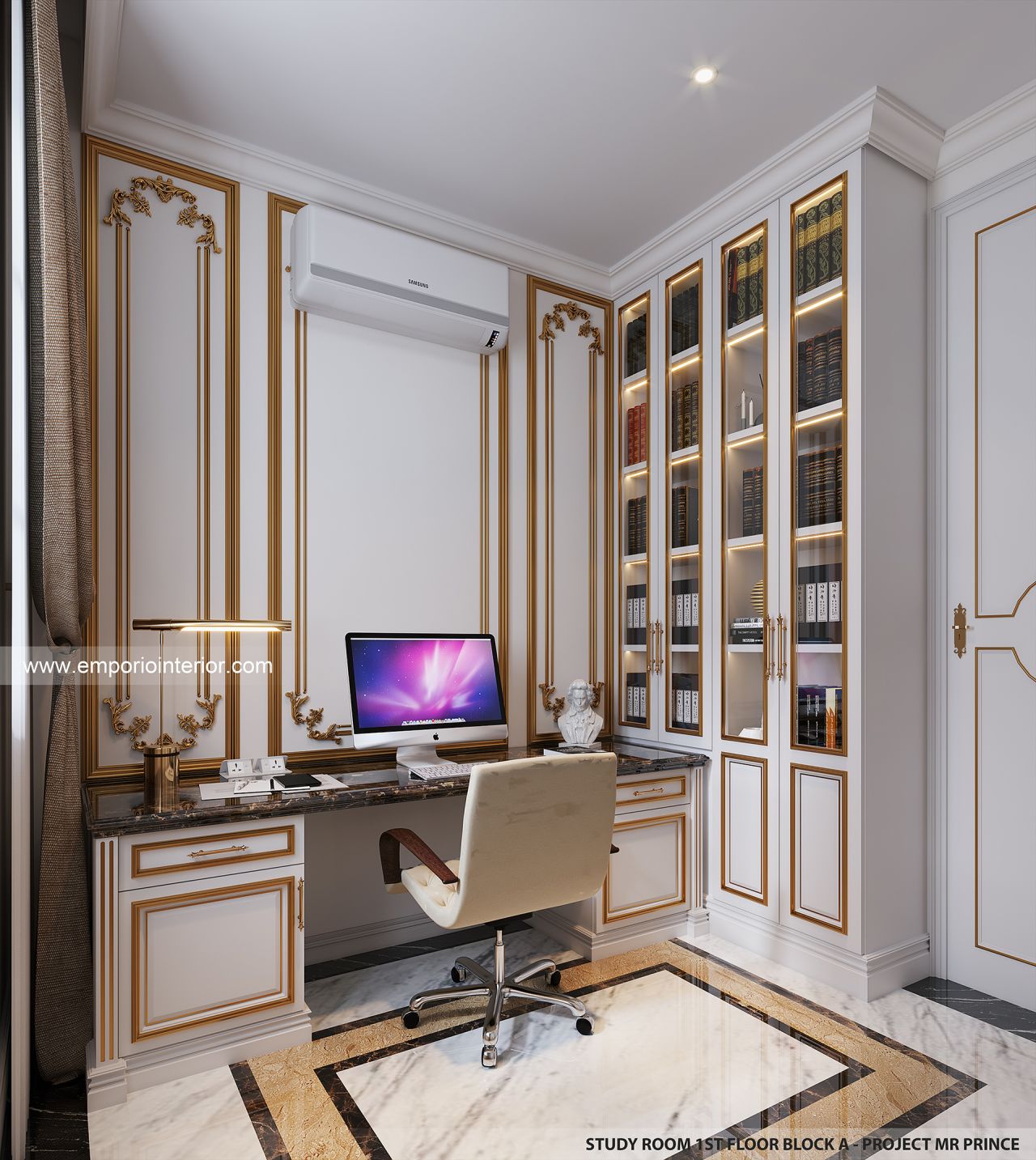 Study Room 1st Floor Block A The Royal House, King Asante Kingdom di ...