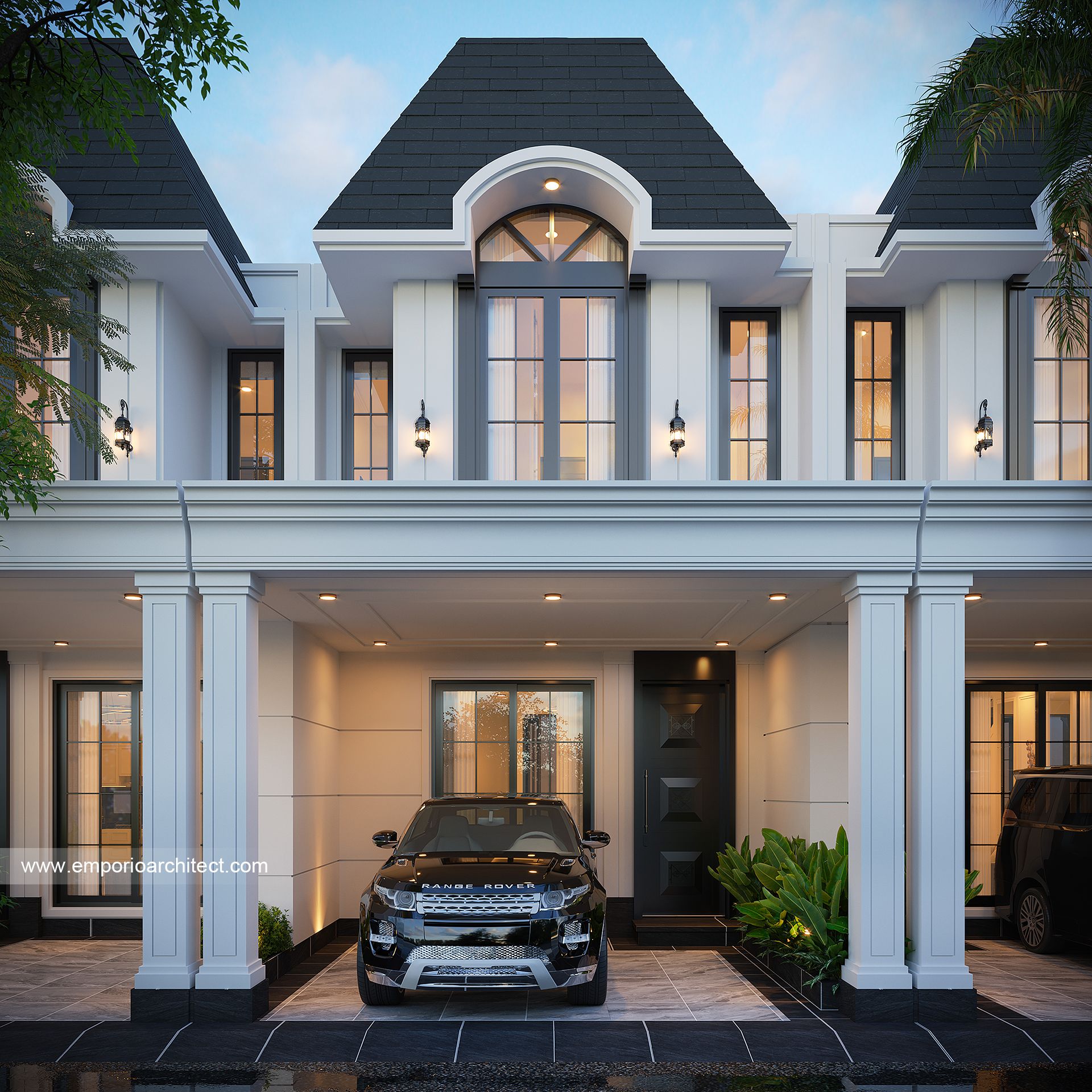 Mr. RDW Classic Residence 2 Floors Type 55 Design - Tangerang Selatan ...