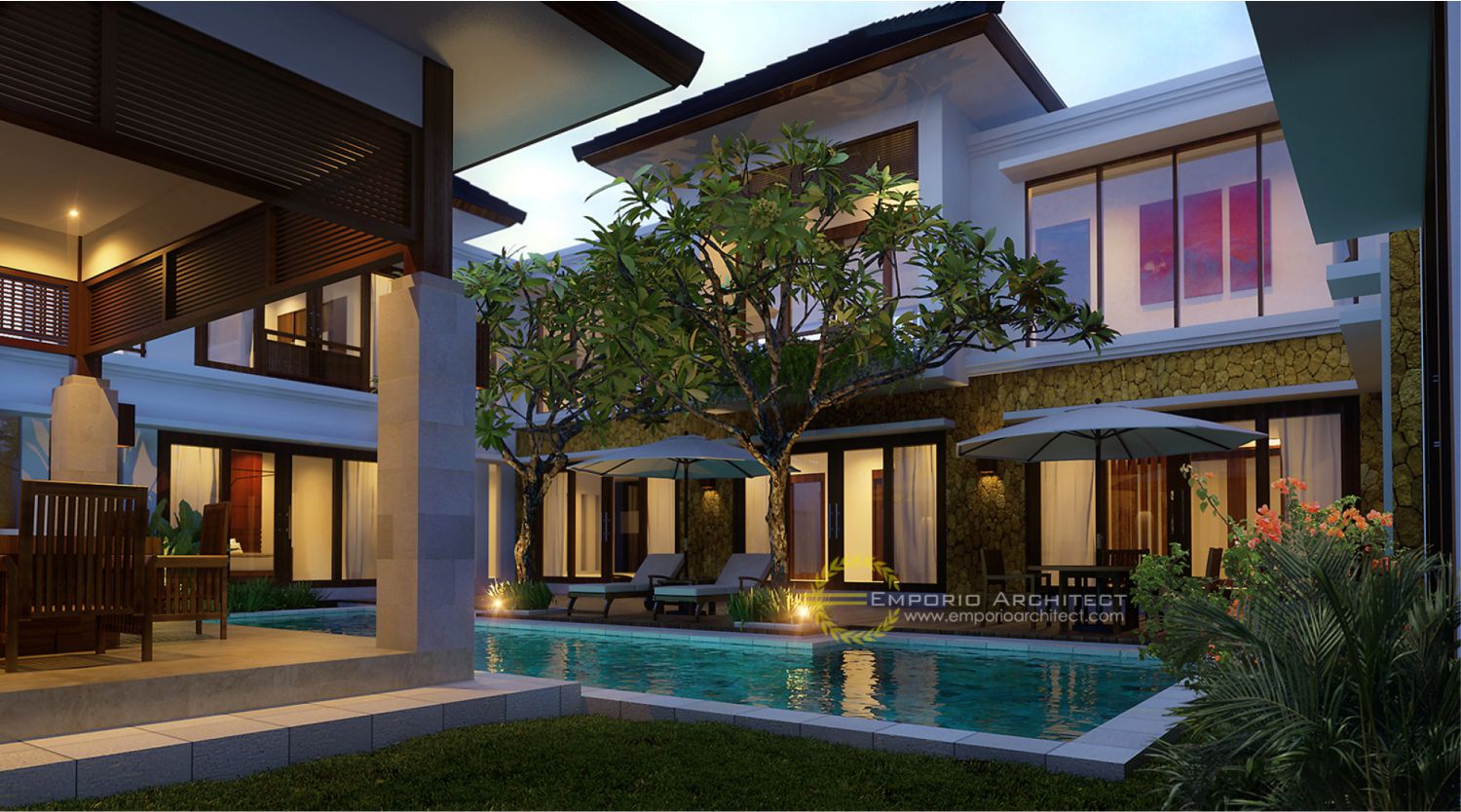 House Design Atik Lawrence Private House Jakarta
