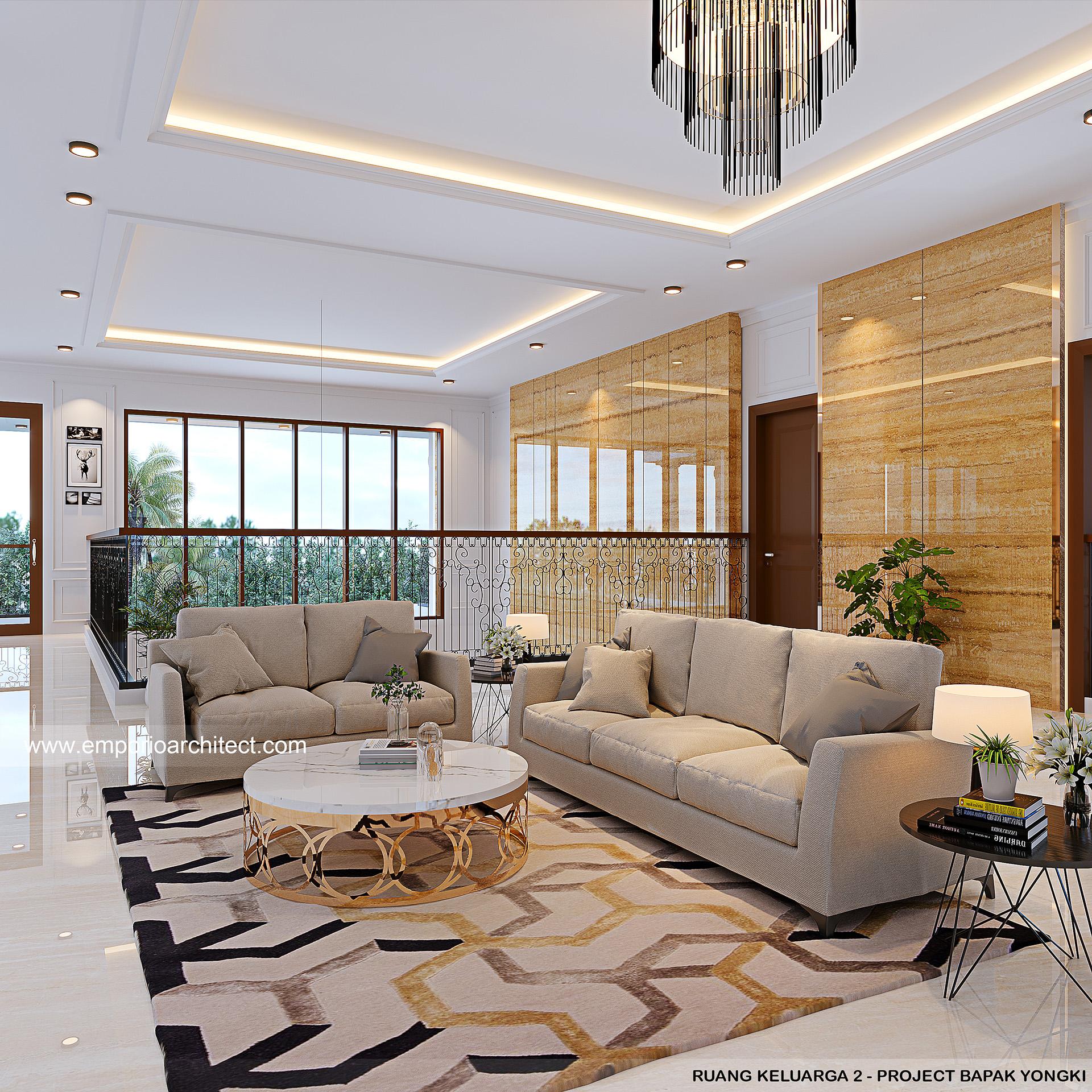 Mr. YGK 1404 Classic Modern House 2.5 Floors Design - Sentul City, Bogor 29543 - Interior Design