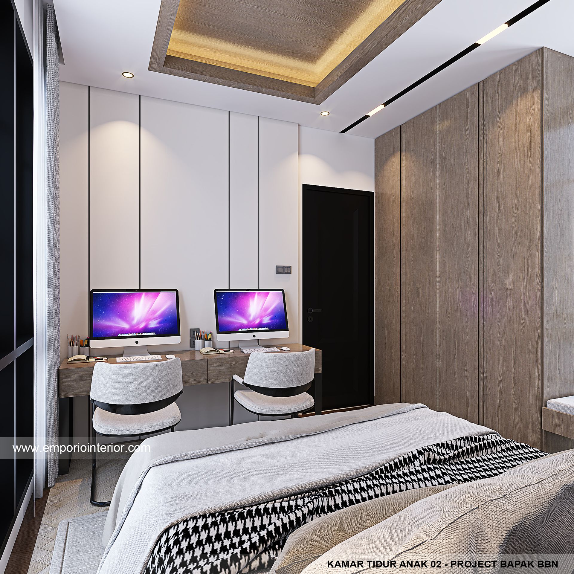 Mr. BBN Classic House 3 Floors Design - Jakarta 45777 - Interior Home Design