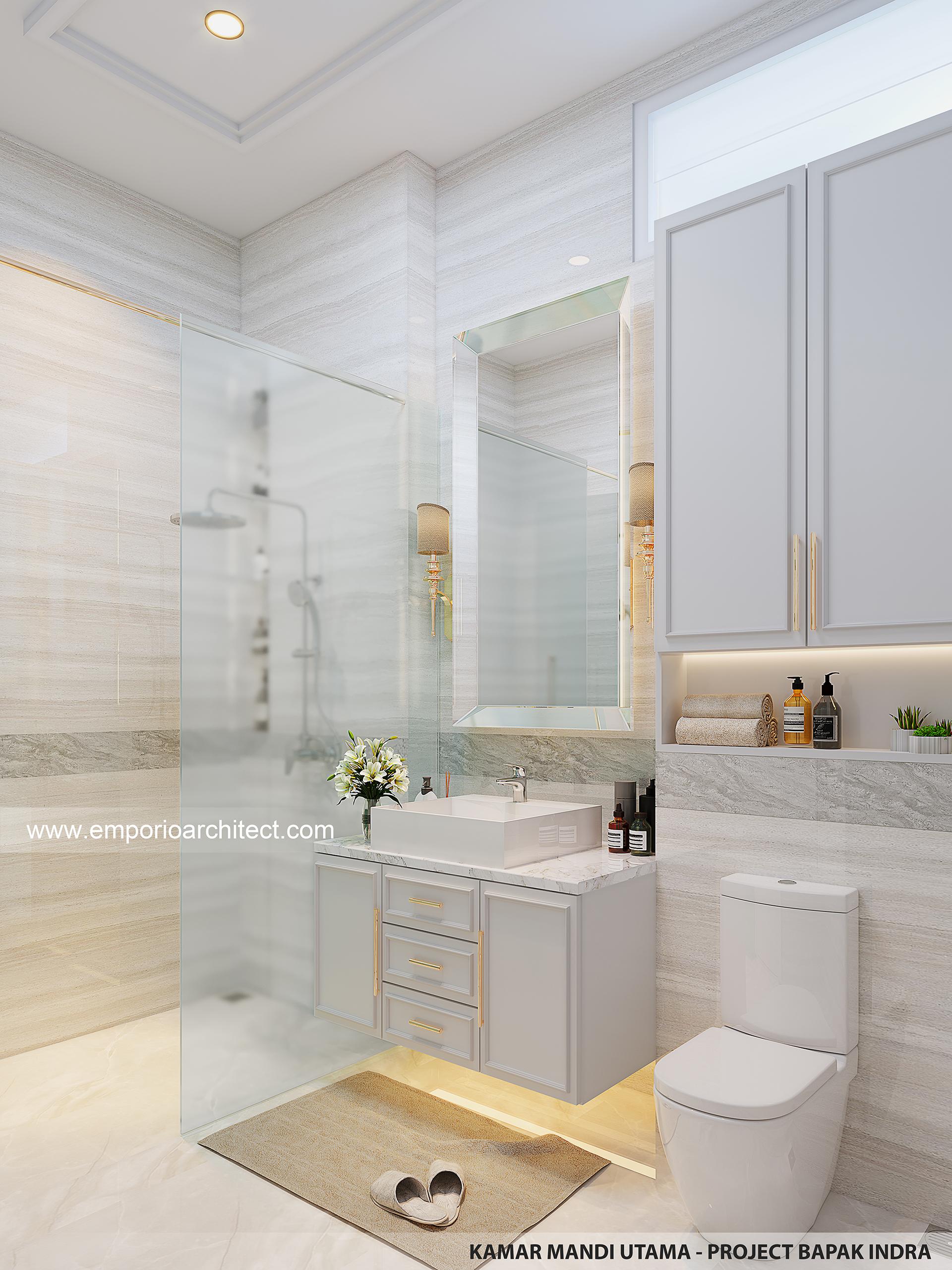 Mr. INR 1393 Classic Modern House 1 Floor Design - Jakarta 27701 - Interior Home Design