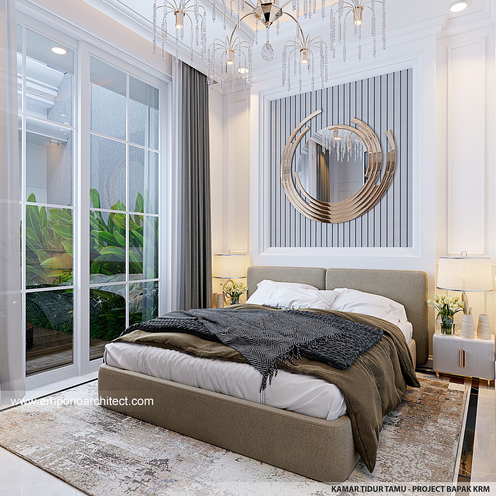 Mr. KRM 1711 Classic Modern House 2 Floors Design - Bogor 36742 - Interior Home Design