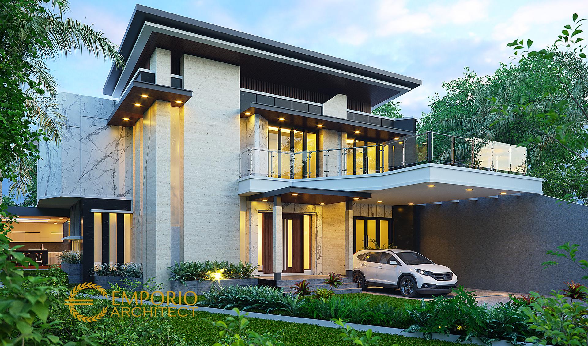 Mr. Awi Modern House 2 Floors Design - Batam 20231 - Home Exterior Design
