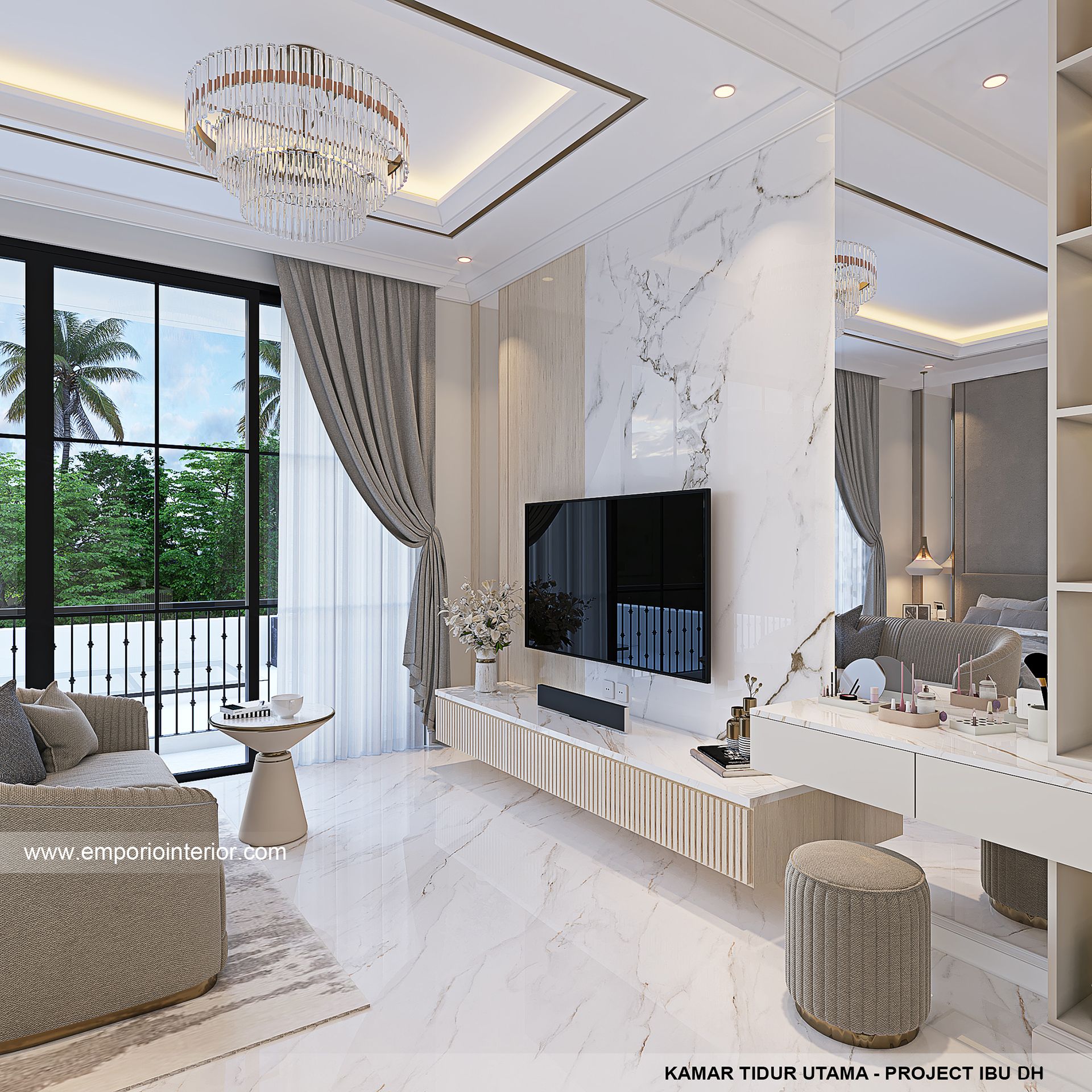 Mr. YS and Mrs. DH Modern House 3 Floors Design - Jakarta 45401 ...