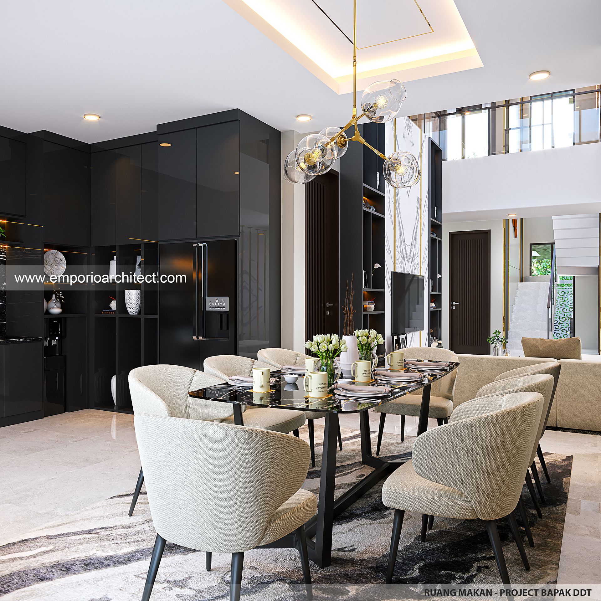 Mr. DDT 1701 Villa Bali House 2 Floors Design - Malang 36642 - Interior Design