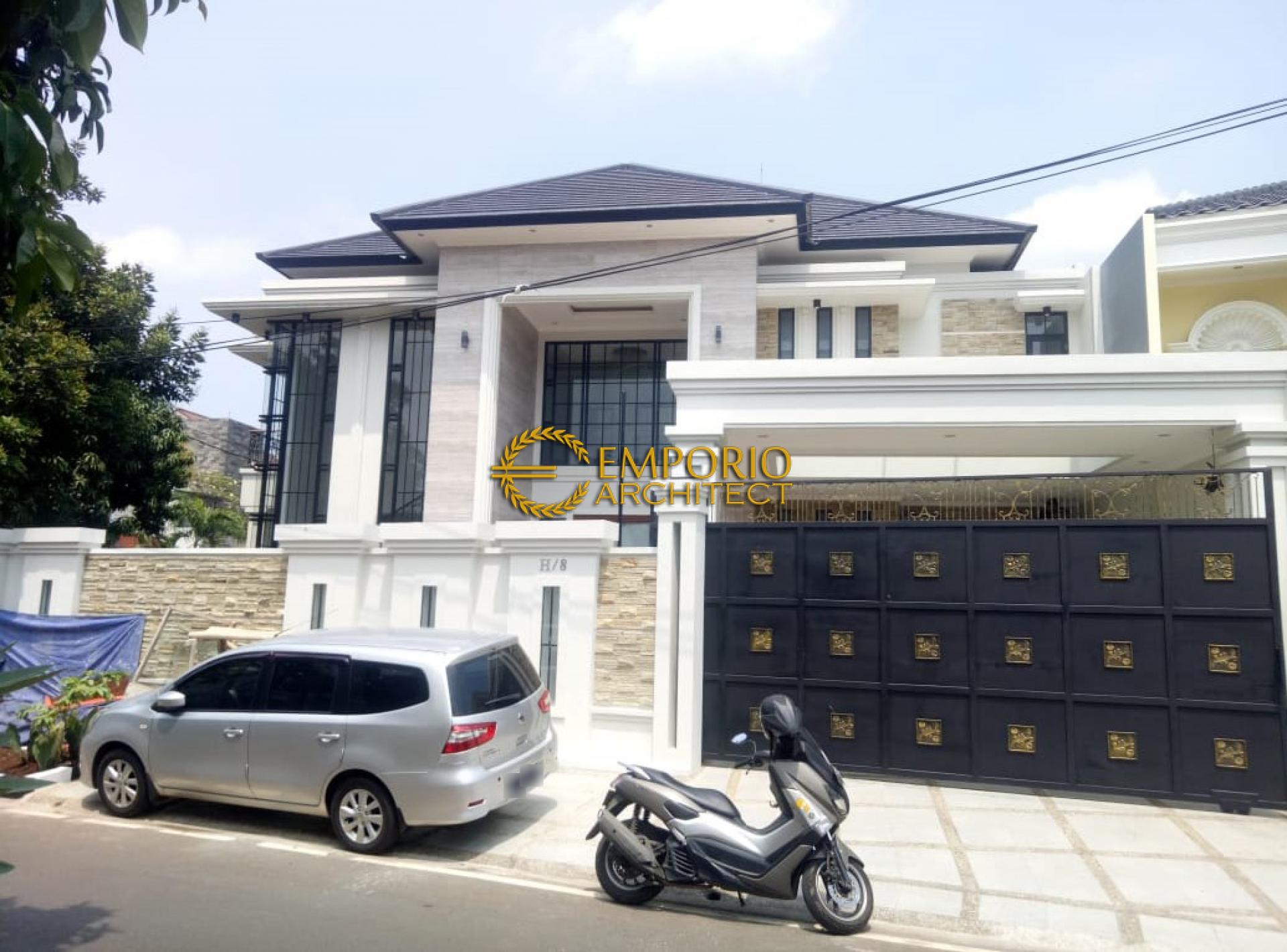 Desain Rumah Hook Classic Tropis 2 Lantai Ibu Indah Di Jakarta